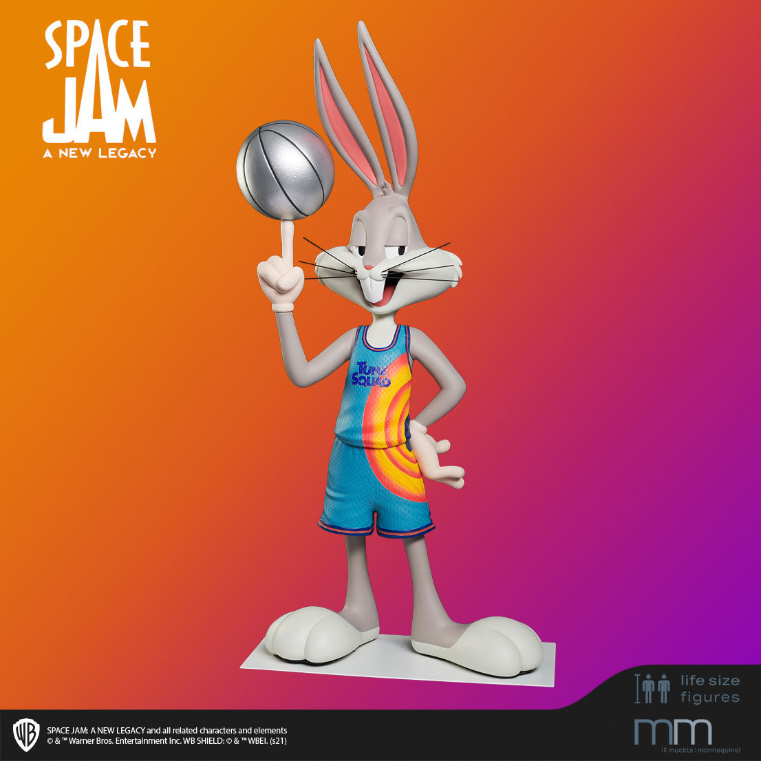 BUGS BUNNY Life-Size Figure, BUGS BUNNY statue lifelike – Muckle ...