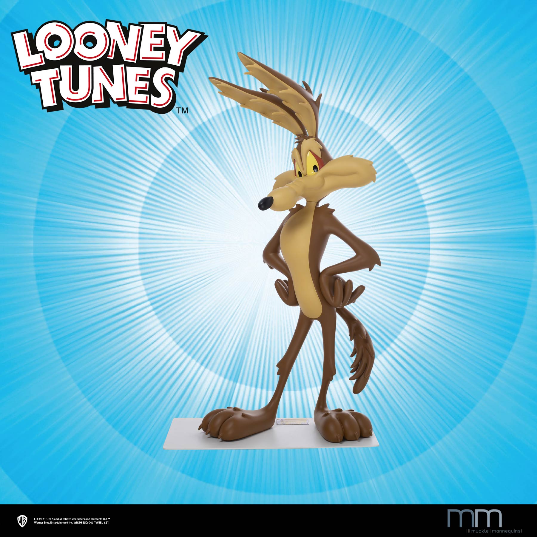 Wile E. Coyote Collectible Life-Size Figure – Muckle Mannequins GmbH