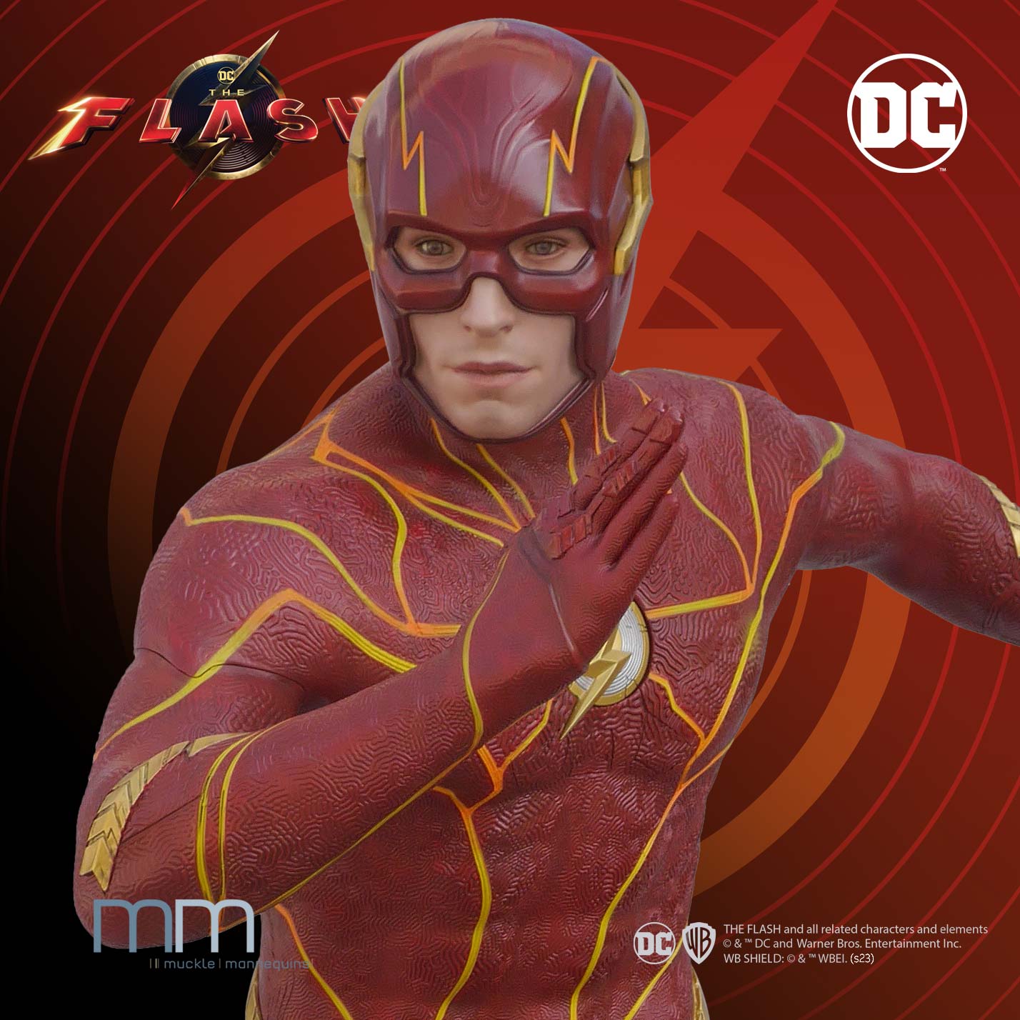 FLASH Lifesize Figure Statue life-size and modeled to detail – Muckle ...